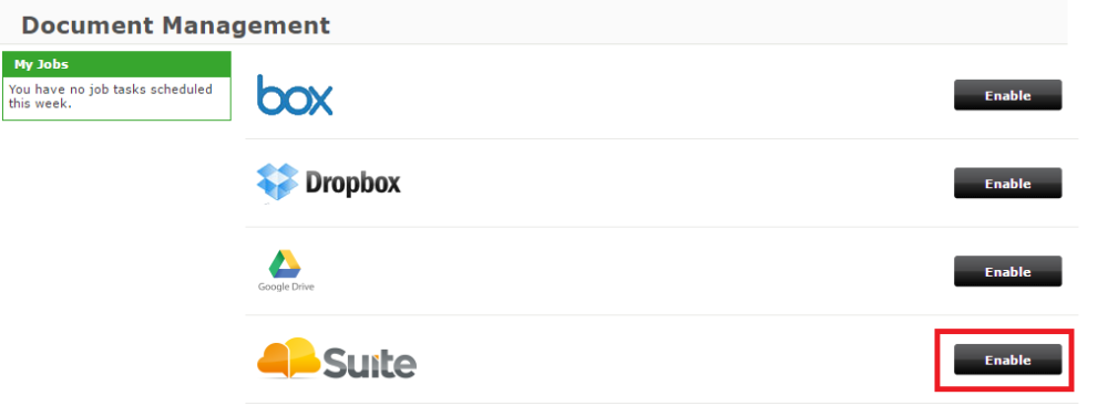 Setting up the WorkflowMax integration
